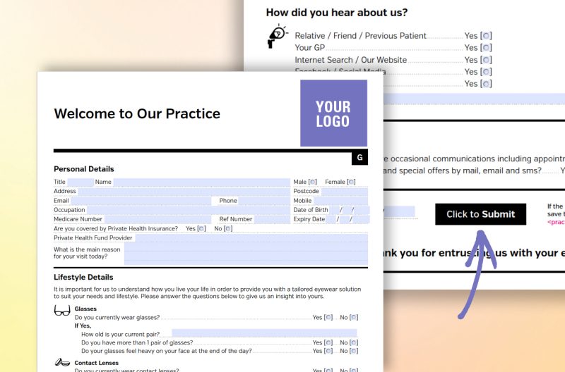 Interactive Welcome to the Practice Form