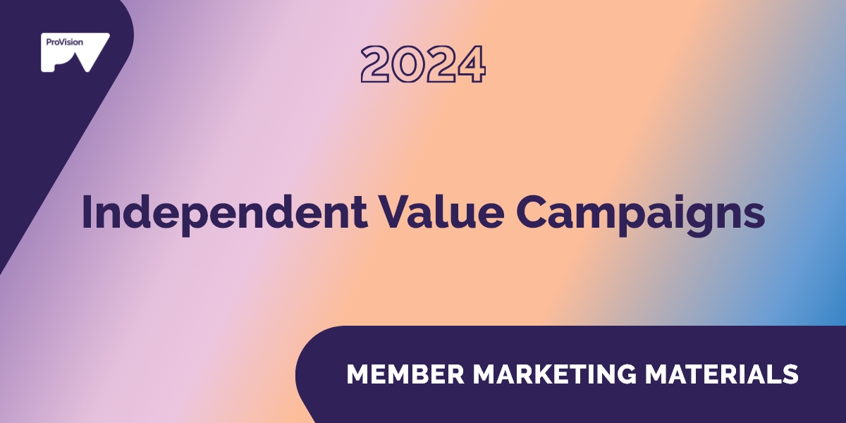 Independent Value 2024 - Campaign Resource & Social Media Hub