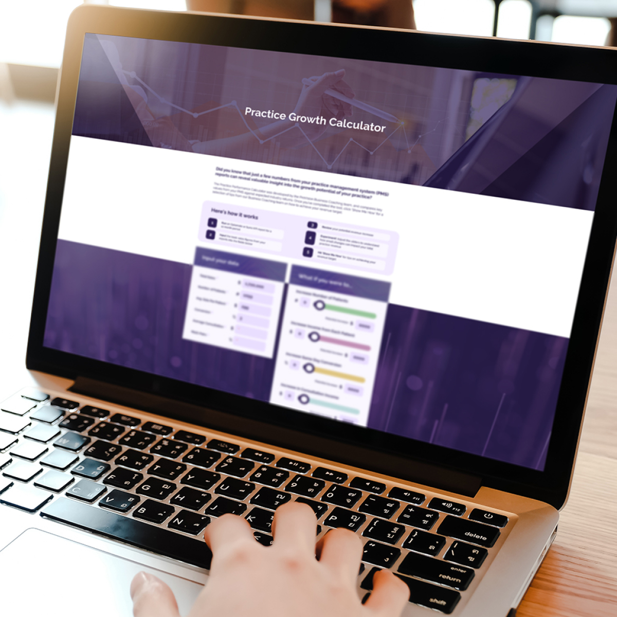 Practice Growth Calculator